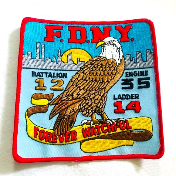 Vintage | Accessories | Fdny East Harlem Firehouse City Of New York ...